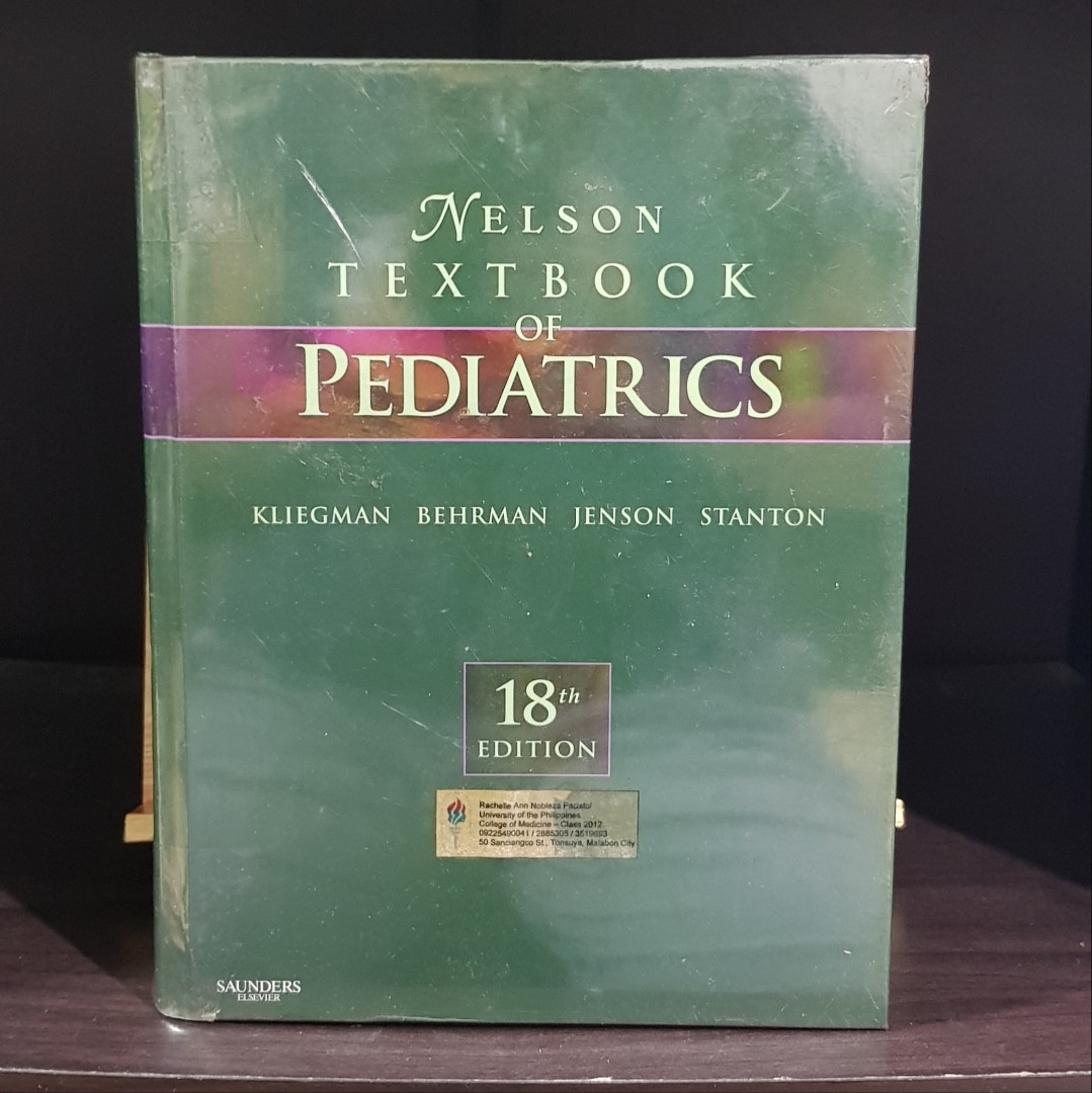 Nelson Textbook of Pediatrics 18th ed (Kliegman, Behrman, Jenson ...