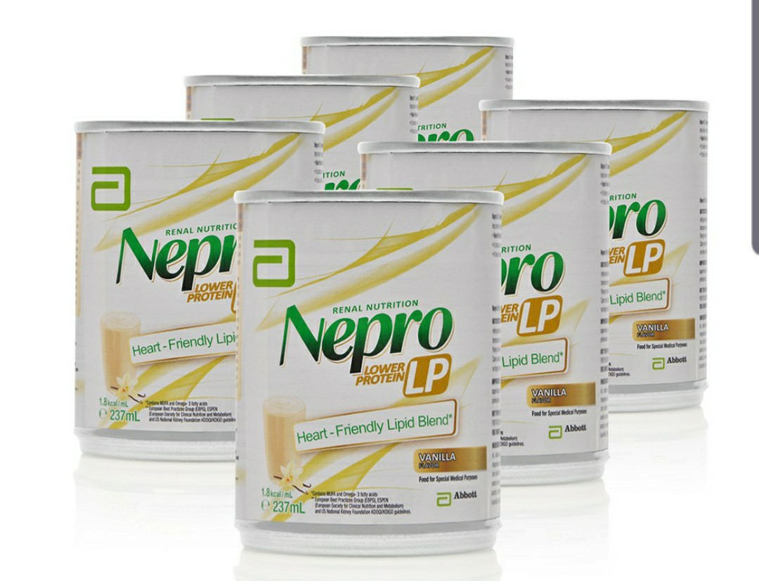 Nepro LP Milk 237ml - bundle of 6, Health & Nutrition, Health ...