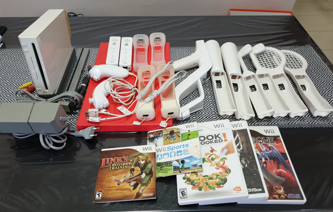 Nintendo Wii Complete Set, Video Gaming, Video Games, Nintendo on Carousell