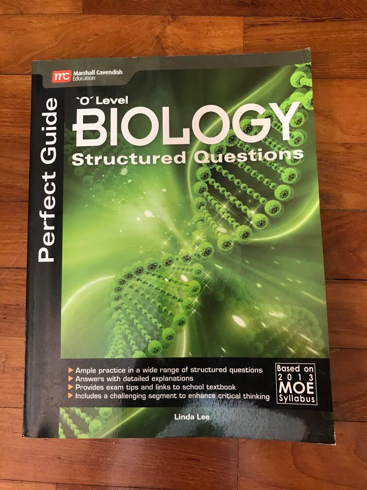Perfect Guide O Level Biology Structured Questions, Hobbies & Toys ...
