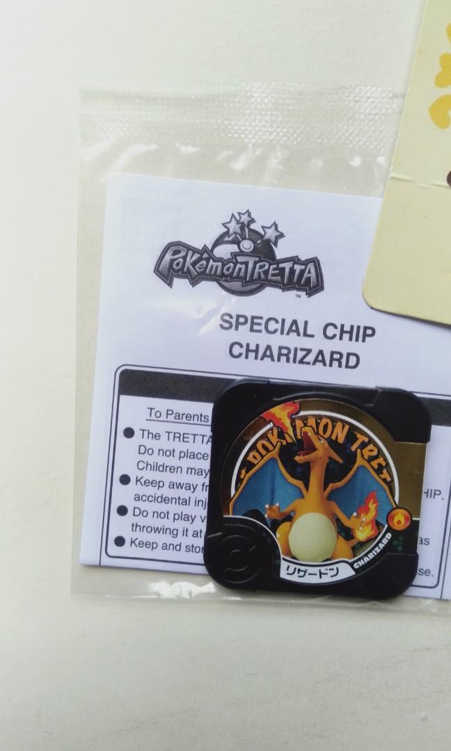 Pokemon Tretta - Special chip Charizard., Toys & Games, Others on Carousell