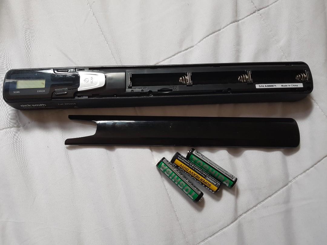 Pre Loved Portable Wand Scanner, Computers & Tech, Printers, Scanners ...