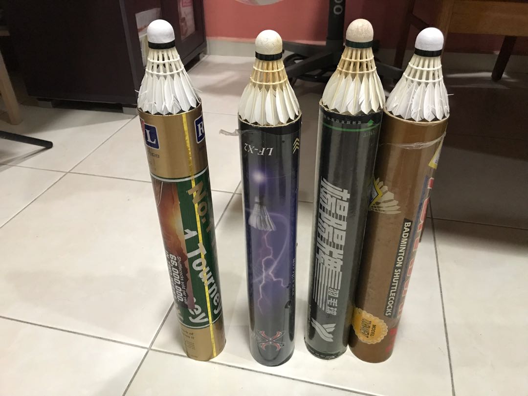 Recycle Shuttlecock, Sports Equipment, Sports & Games, Racket & Ball ...