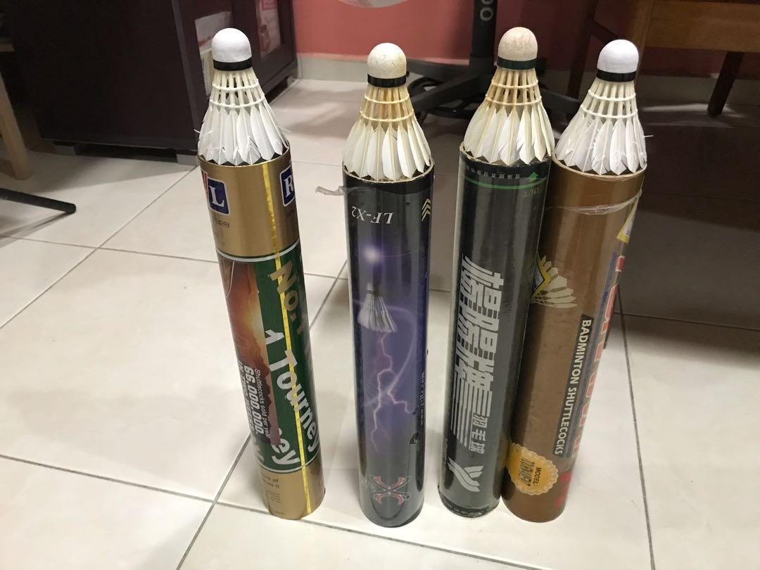 Recycle Shuttlecock, Sports Equipment, Sports & Games, Racket & Ball Sports on Carousell