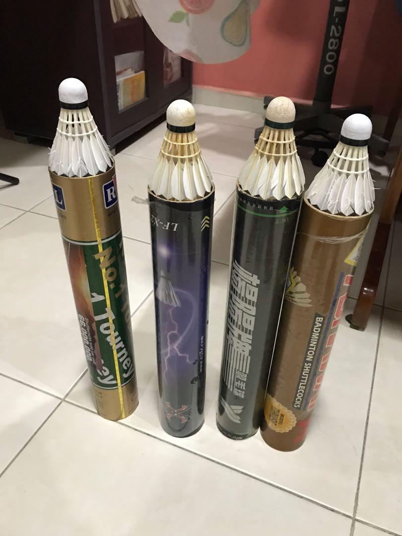 Recycle Shuttlecock, Sports Equipment, Sports & Games, Racket & Ball Sports on Carousell