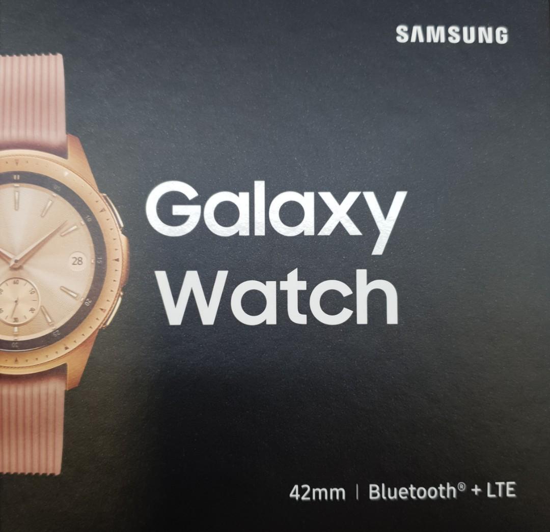 Samsung Galaxy Watch LTE 42mm Rose Gold, Luxury, Watches on Carousell