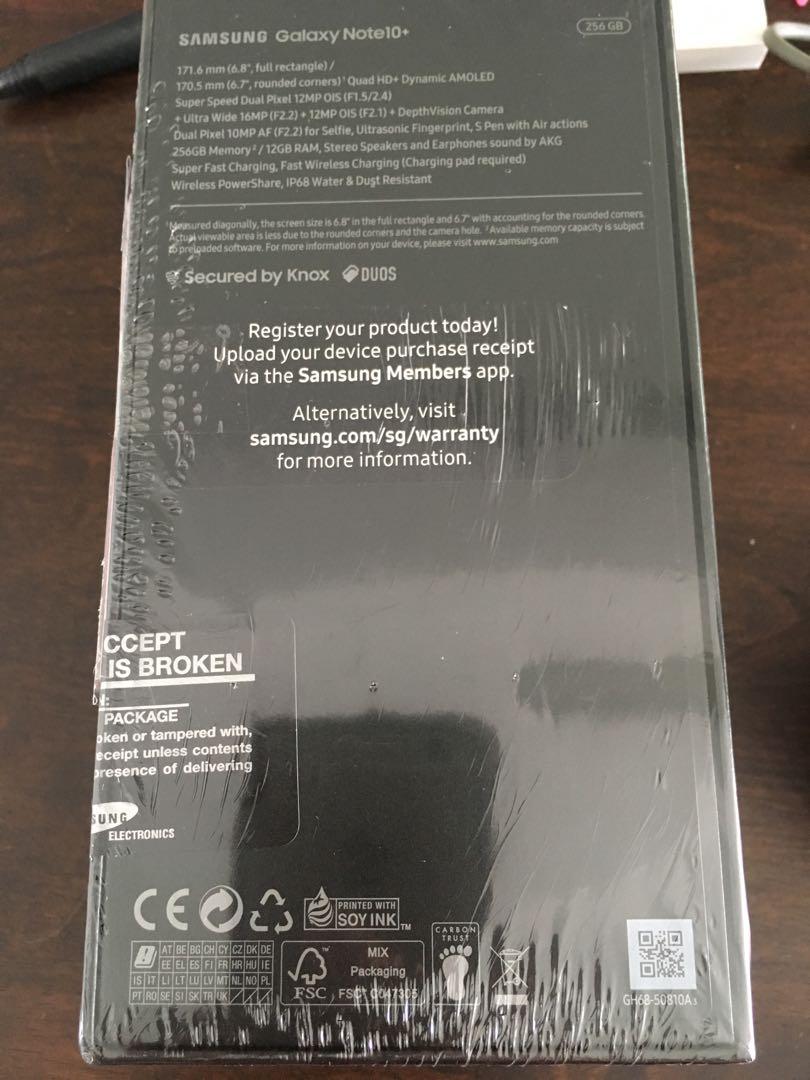 Samsung note 10+ 256G black, Mobile Phones & Gadgets, Mobile Phones, Android Phones, Samsung on ...
