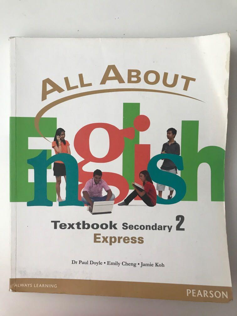 Secondary 2 All About English Textbook, Hobbies & Toys, Books ...