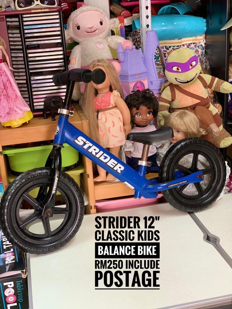 Strider push bike, Hobbies & Toys, Toys & Games on Carousell