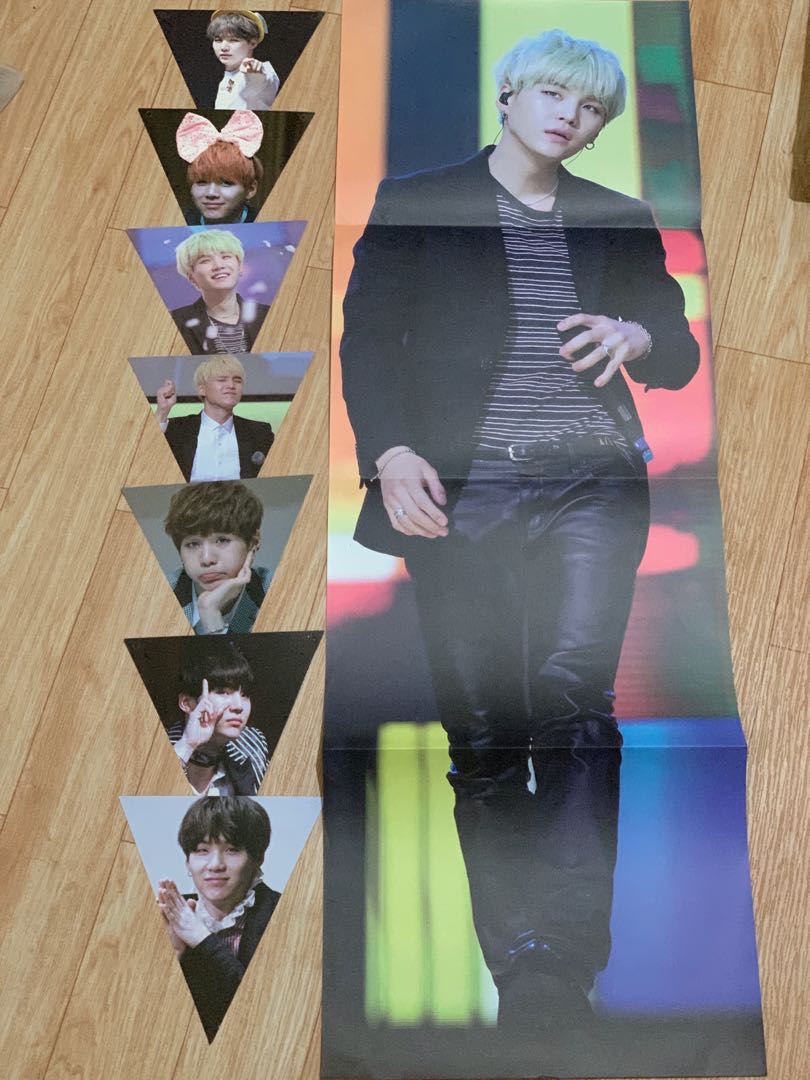 Suga Banner and Long Poster, Hobbies & Toys, Memorabilia & Collectibles ...