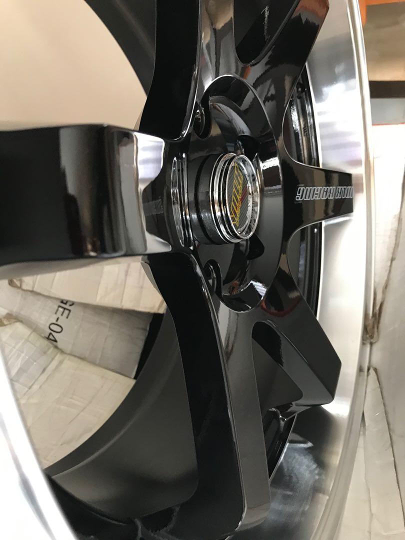 TE37 Volk Racing (Replica), Car Accessories, Tyres & Rims on Carousell