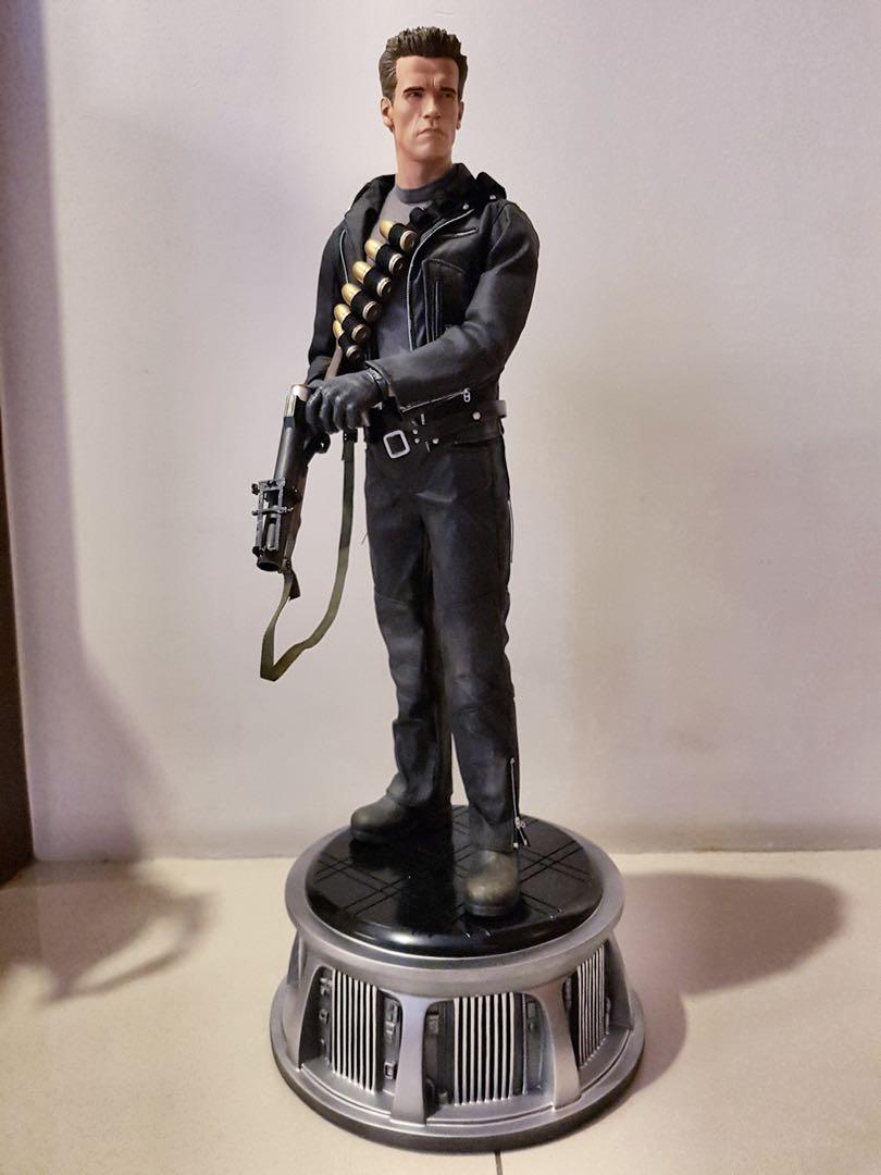 TERMINATOR 2 Sideshow Statue 1/4 Scale T2 Judgement Day, Hobbies & Toys ...