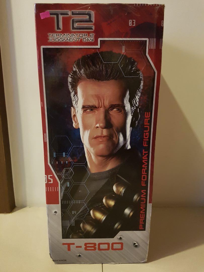 TERMINATOR 2 Sideshow Statue 1/4 Scale T2 Judgement Day, Hobbies & Toys ...