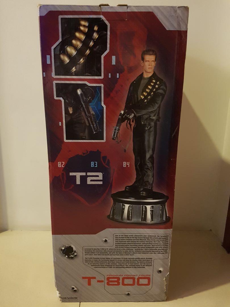 TERMINATOR 2 Sideshow Statue 1/4 Scale T2 Judgement Day, Hobbies & Toys ...