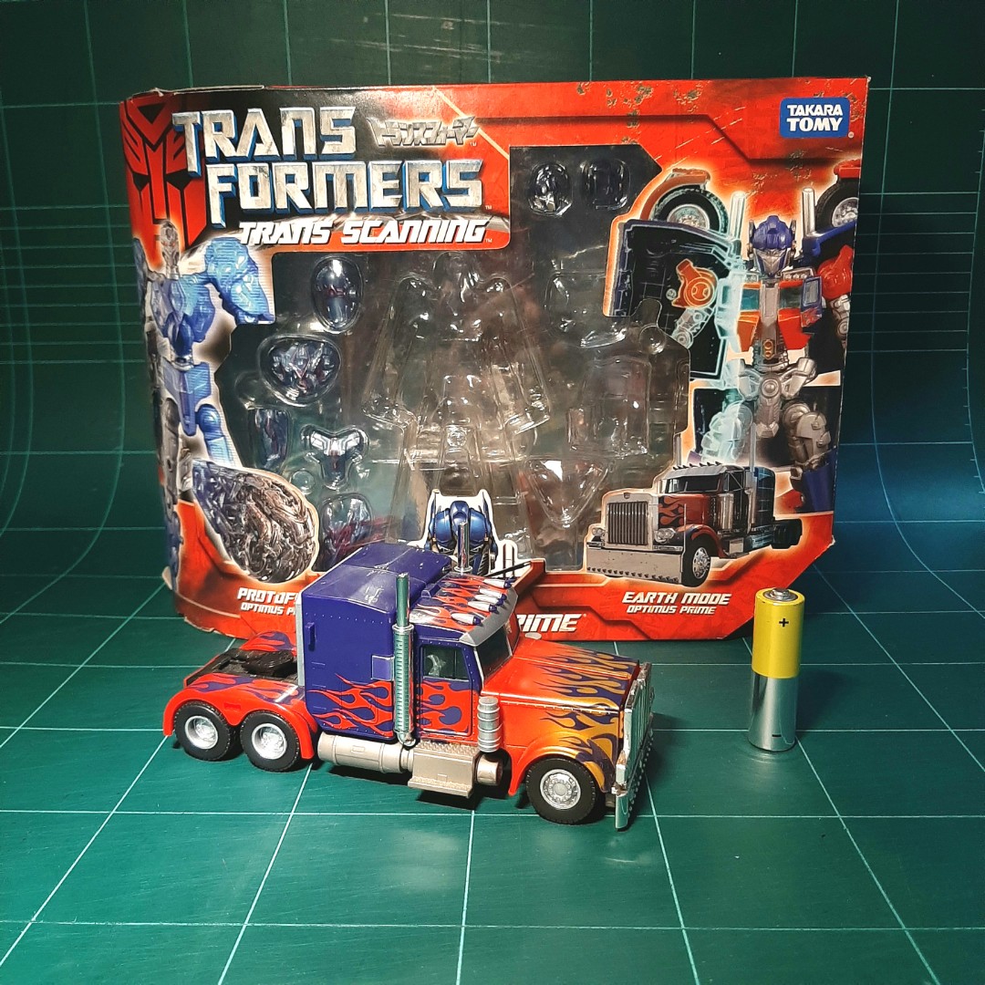 Transformers Trans Scanning Optimus Prime RARE, Hobbies & Toys, Toys ...