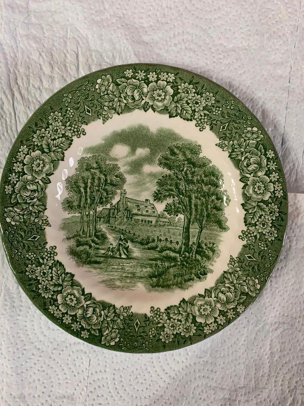 Vintage England Ironstone British Anchor plate, Hobbies & Toys ...