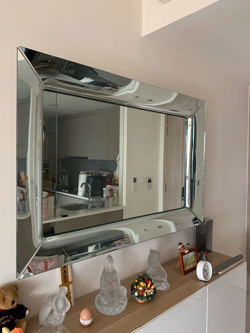 FIAM Caadre Philippe Starck mirror , Furniture & Home Living, Home ...