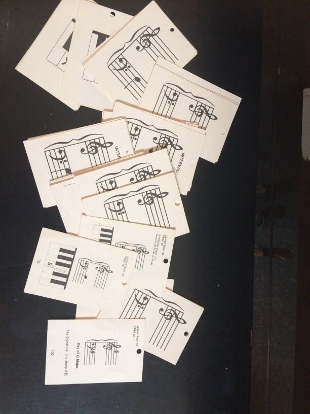 Alfred’s Musical flash cards, Hobbies & Toys, Music & Media, Music ...