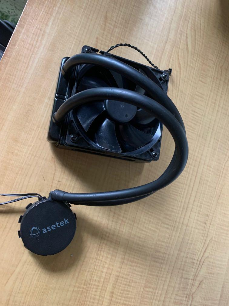 Asetek AIO water cooler 120mm for intelCPU or GPU, Computers & Tech ...