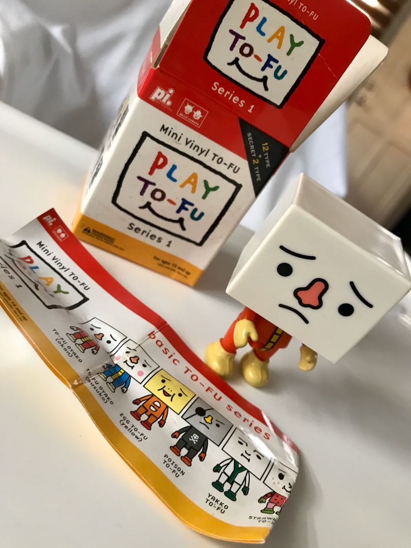 Auth Play Tofu by Devil Robots Collectible Vinyl Toy, Hobbies & Toys ...