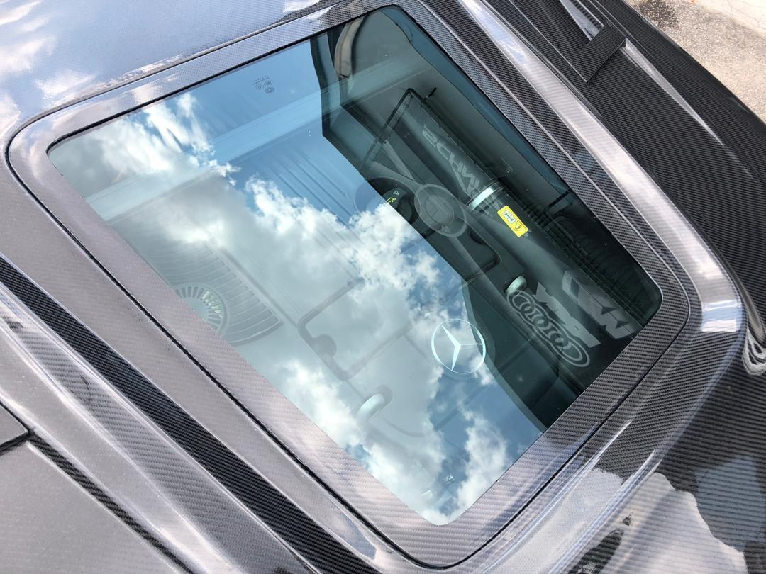 Carbon Fibre Transparent Bonnet for W204, Car Accessories, Accessories ...