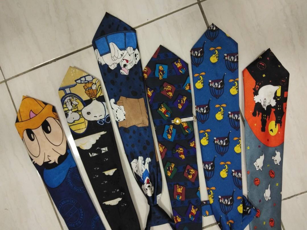 Cartoon Ties, Men's Fashion, Watches & Accessories, Ties on Carousell