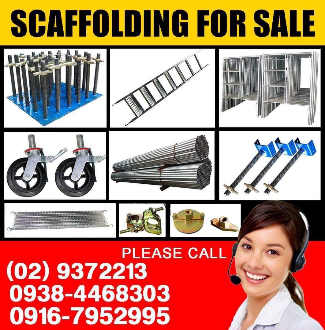 Catwalk Planks Scaffolding Swivel Clamp Double Pipe Caster Wheel U head ...