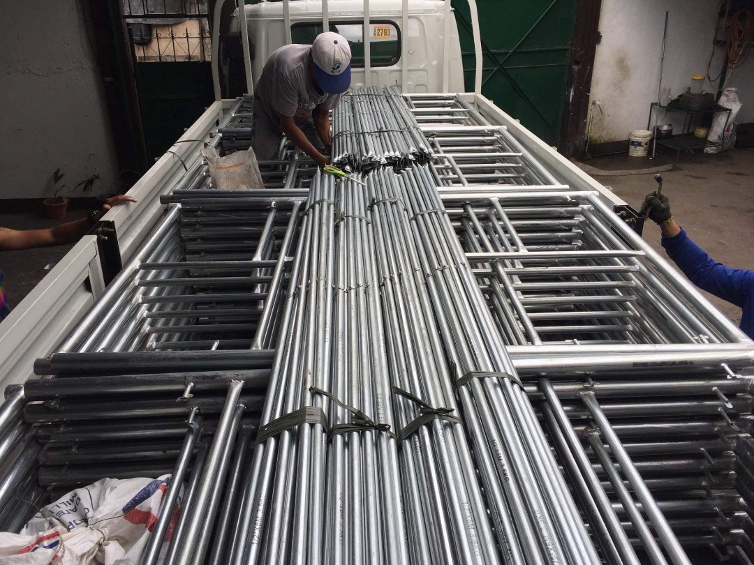 Catwalk Planks Scaffolding Swivel Clamp Double Pipe Caster Wheel U head ...