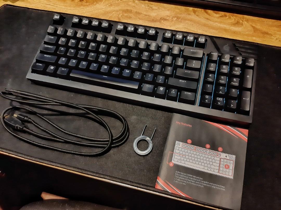 Cooler Master CM Storm Quickfire TK - Cherry MX Blue, Computers & Tech ...