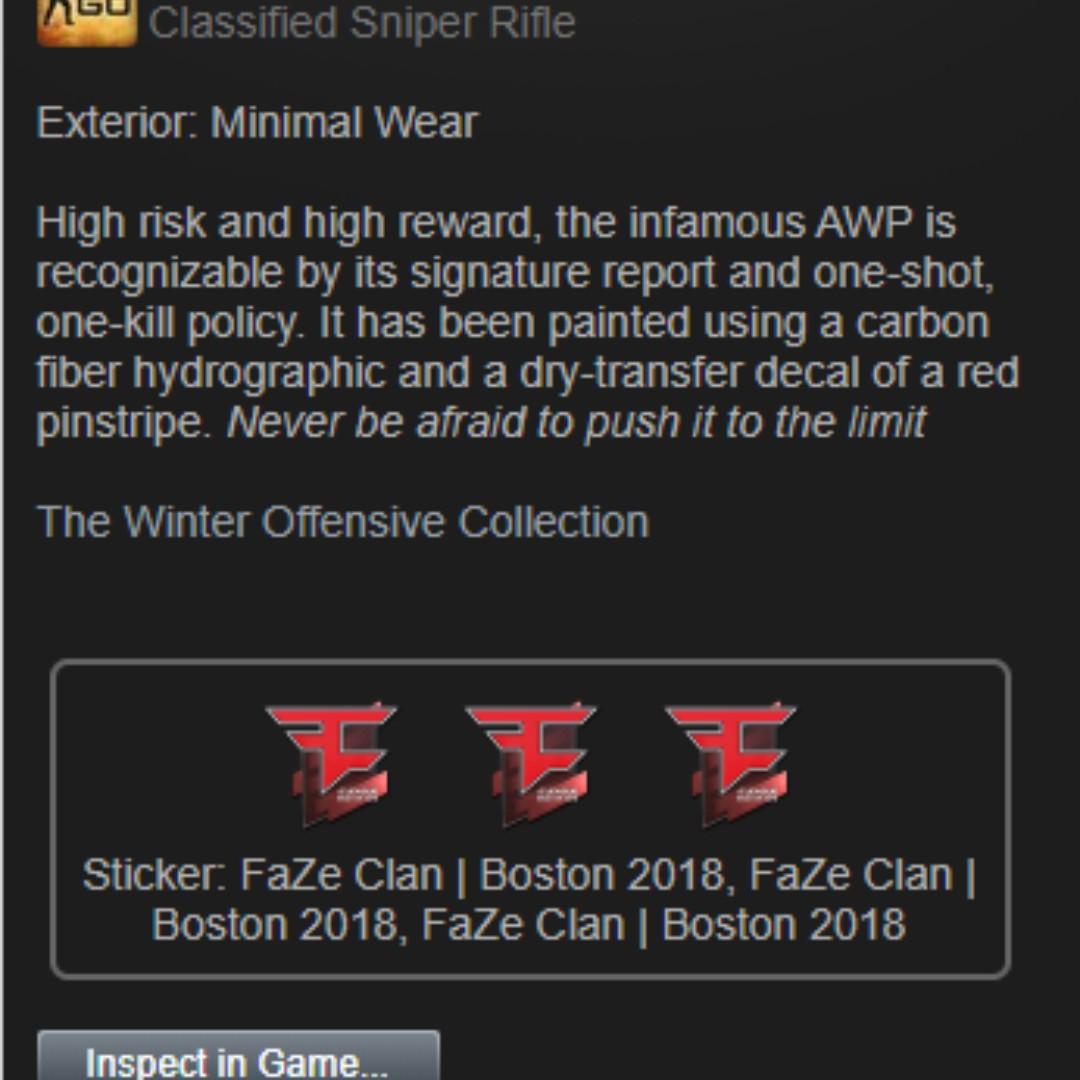 CSGO AK-47 | The Empress (Field-Tested) & AWP | Redline (Minimal Wear ...