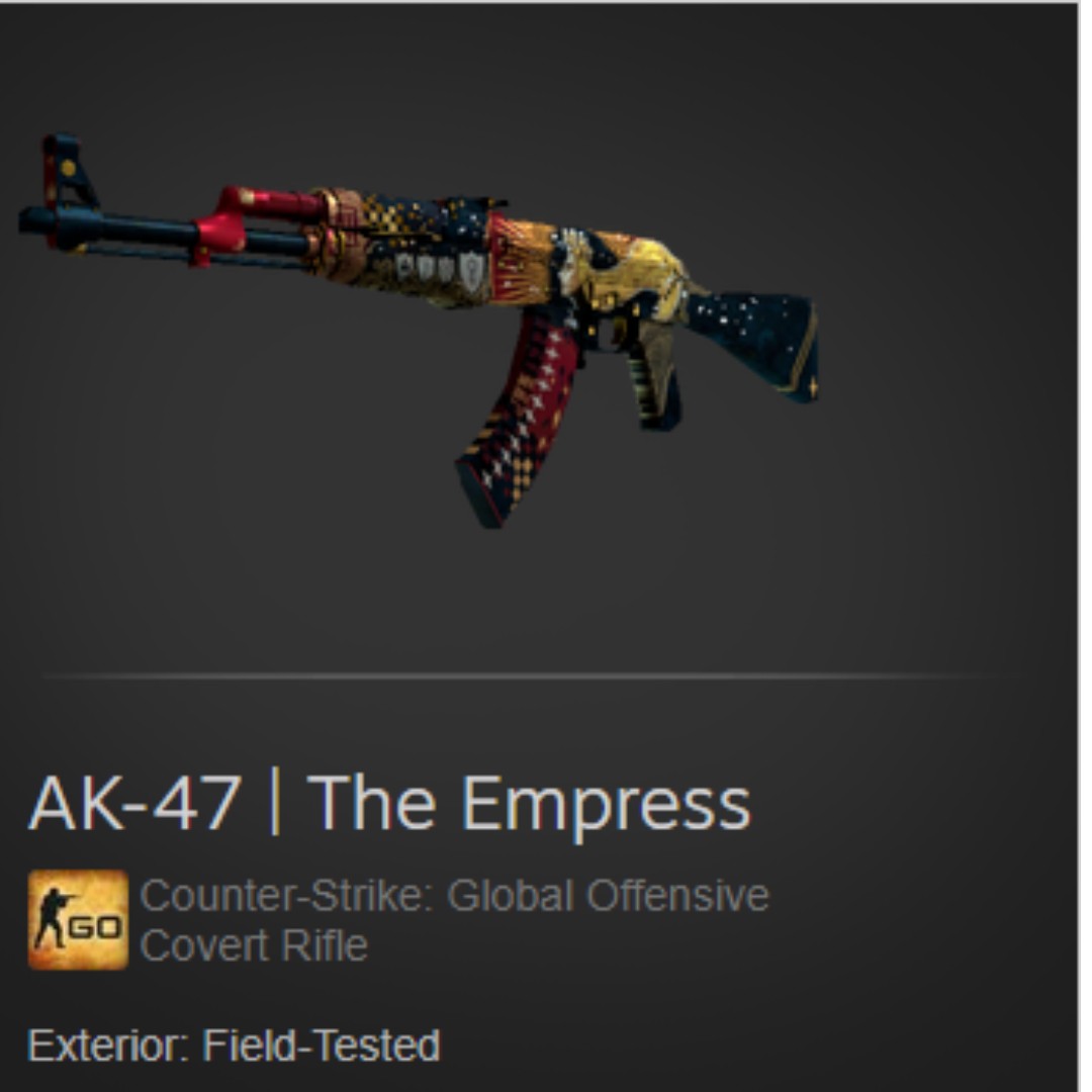 CSGO AK-47 | The Empress (Field-Tested) & AWP | Redline (Minimal Wear ...