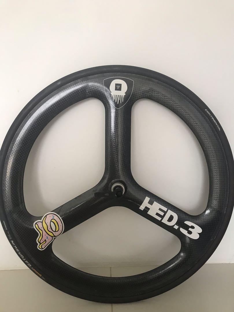 HED 3 Tubular Authentic, Sports Equipment, Bicycles & Parts, Bicycles on Carousell