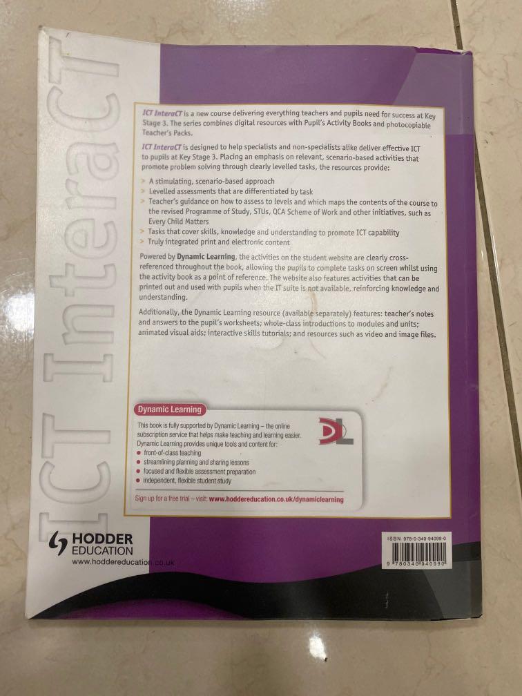 Ict Hodder Education Hobbies And Toys Books And Magazines Textbooks On Carousell