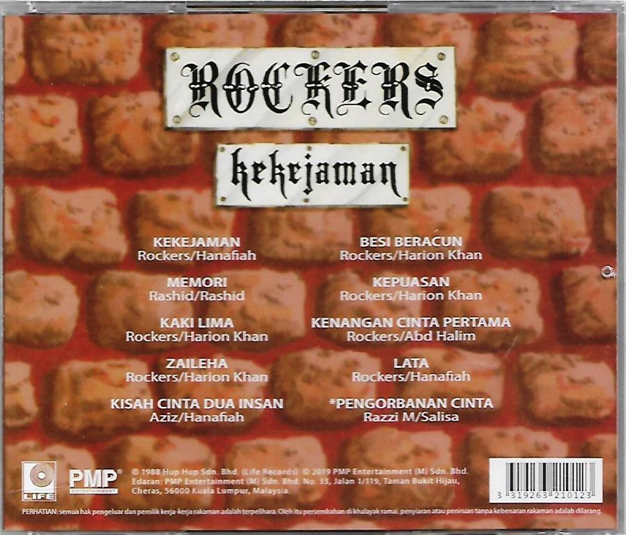 Kumpulan Rockers - Kekejaman CD Gold Disc Limited Edition 24 Bit ...
