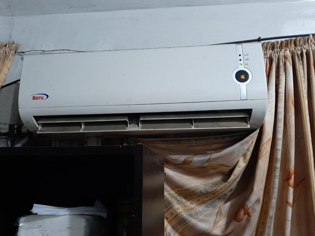 Matrix split type air condition, TV & Home Appliances, Air Conditioning ...