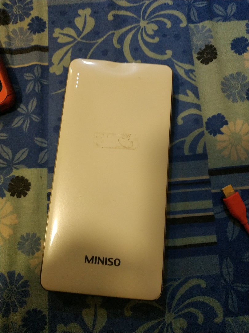 Miniso 10000mah powerbank, Mobile Phones & Gadgets, Mobile & Gadget ...
