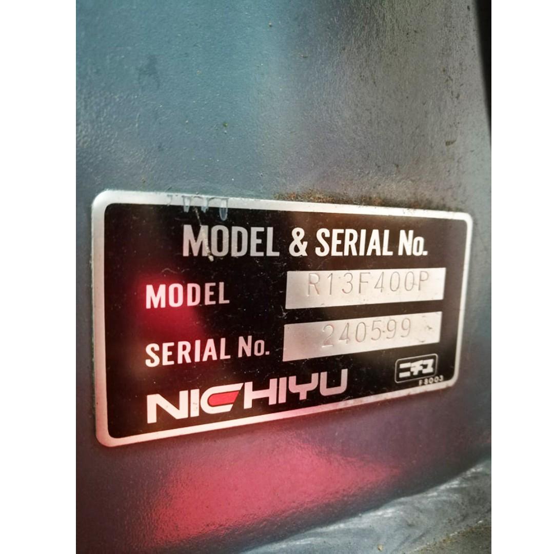 Nichiyu Reach truck stand up Battery Forklift 1.3 tons 4 meters ...