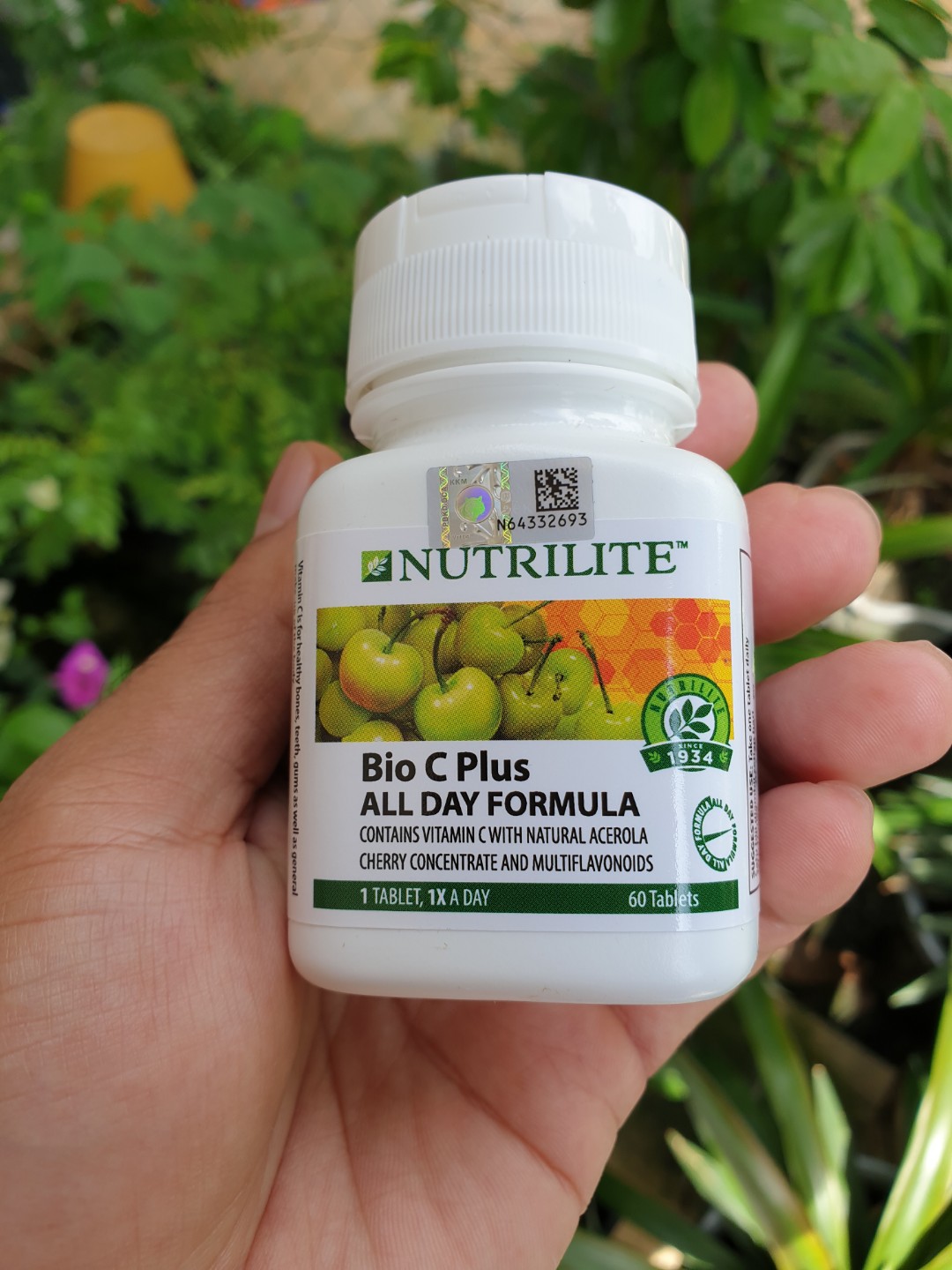 NUTRILITE Bio C Plus All Day Formula (60 tab), Health & Nutrition ...