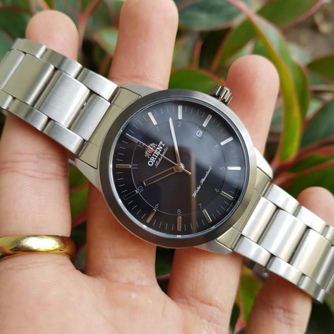 Orient Sentinel FAC05001B0 Automatic Stainless Steel Black Dial Watch AC05001B0, Mobile Phones ...