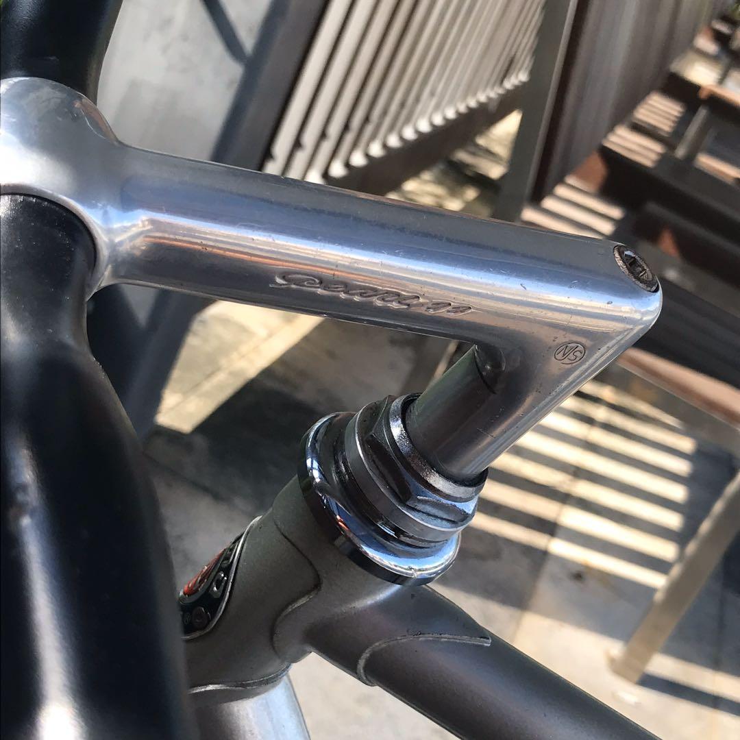 Oyama vintage lugged steel fixed gear, Sports Equipment, Bicycles ...