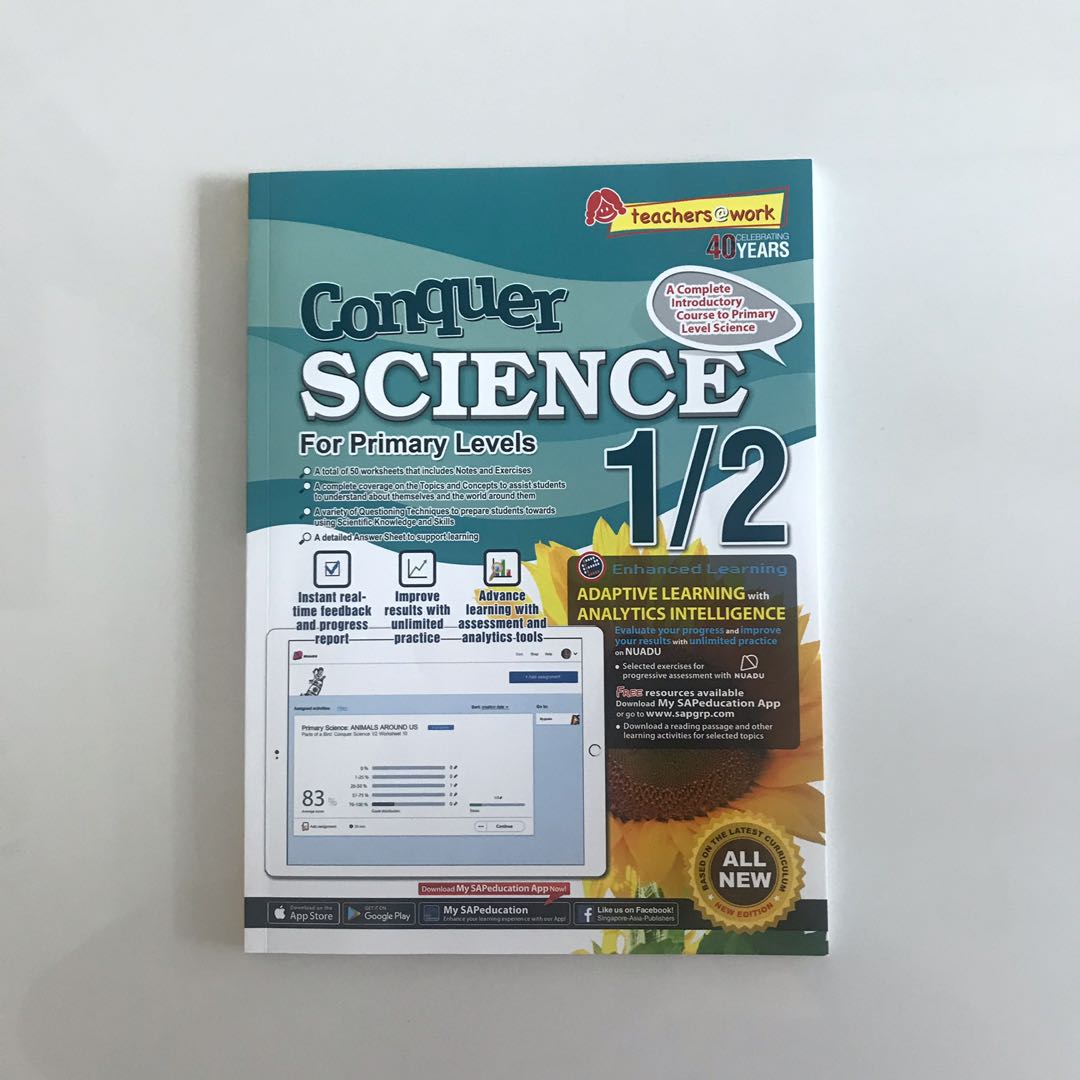 Primary 1 or 2 Science, Books & Stationery, Textbooks, Primary on Carousell