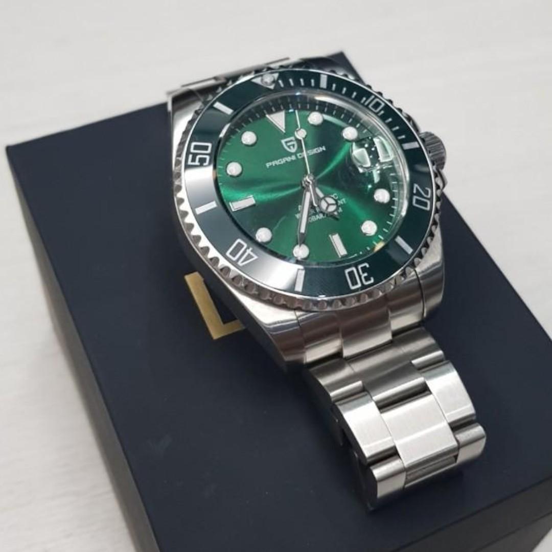 Pagani design hulk submariner hulk homage, Men's Fashion, Watches ...