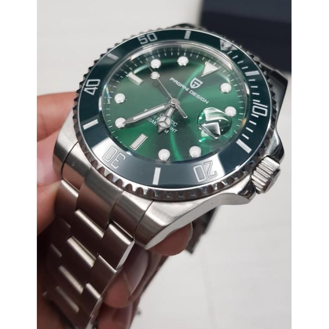 Pagani design hulk submariner hulk homage, Men's Fashion, Watches ...