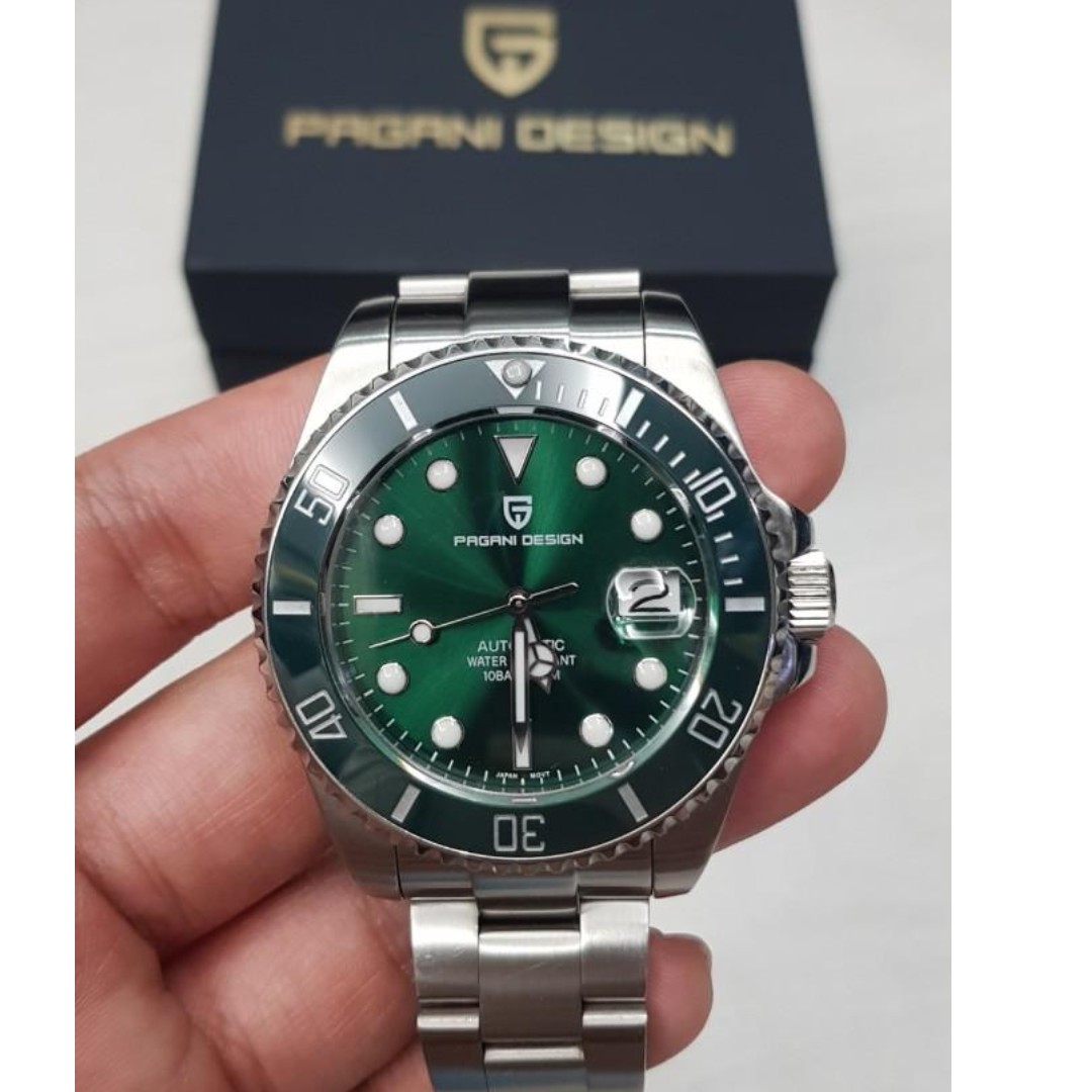 Pagani design hulk submariner hulk homage, Men's Fashion, Watches ...