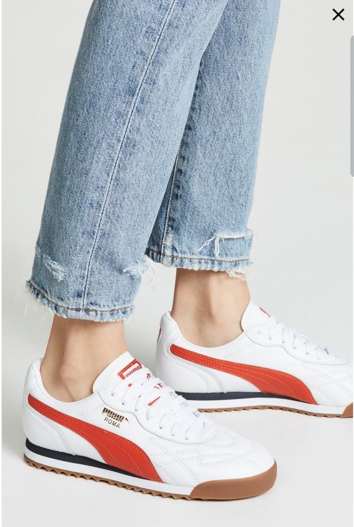 Puma Roma Anniversario, Women's Fashion, Footwear, Sneakers on Carousell