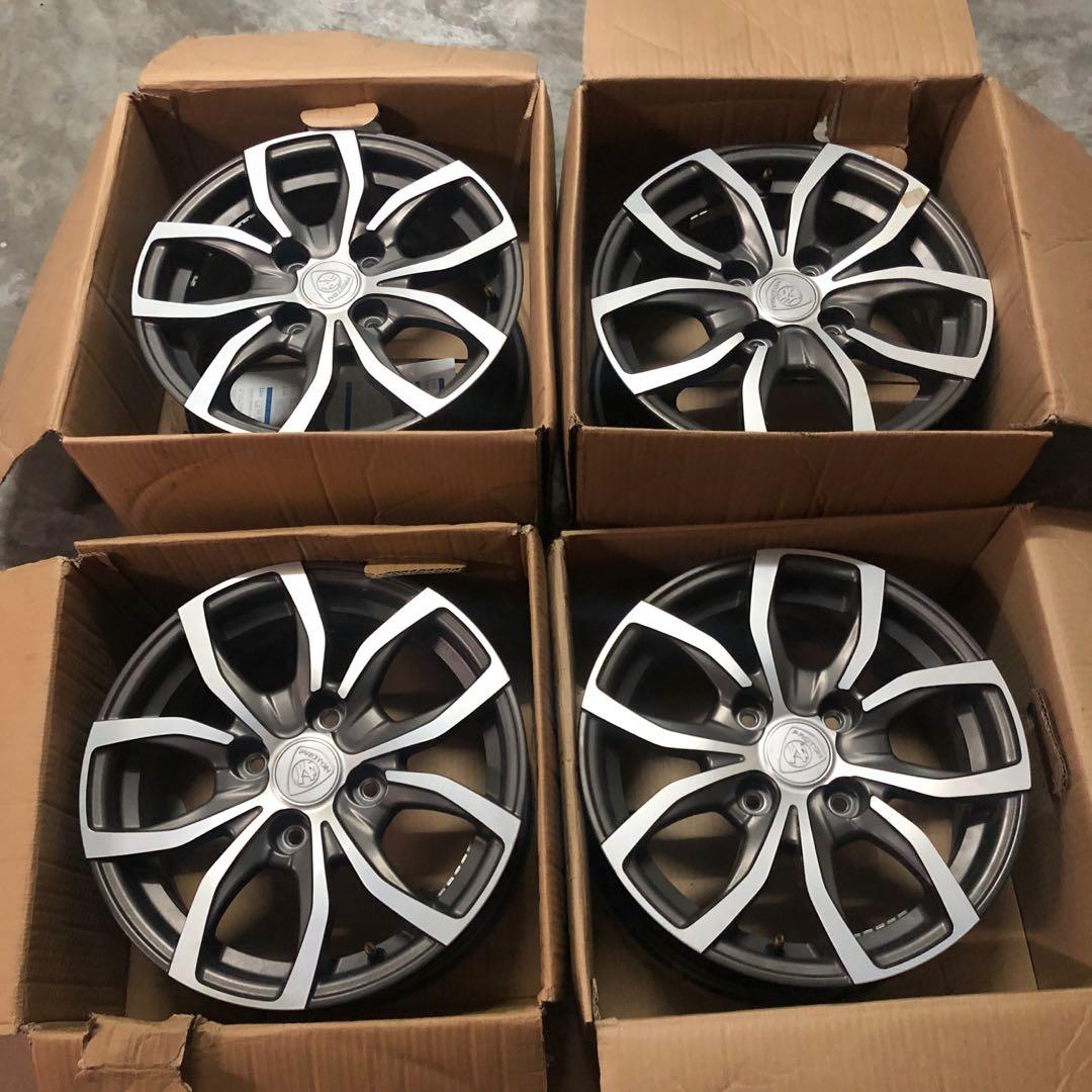 Rim original Iriz 15 inci, Auto Accessories on Carousell