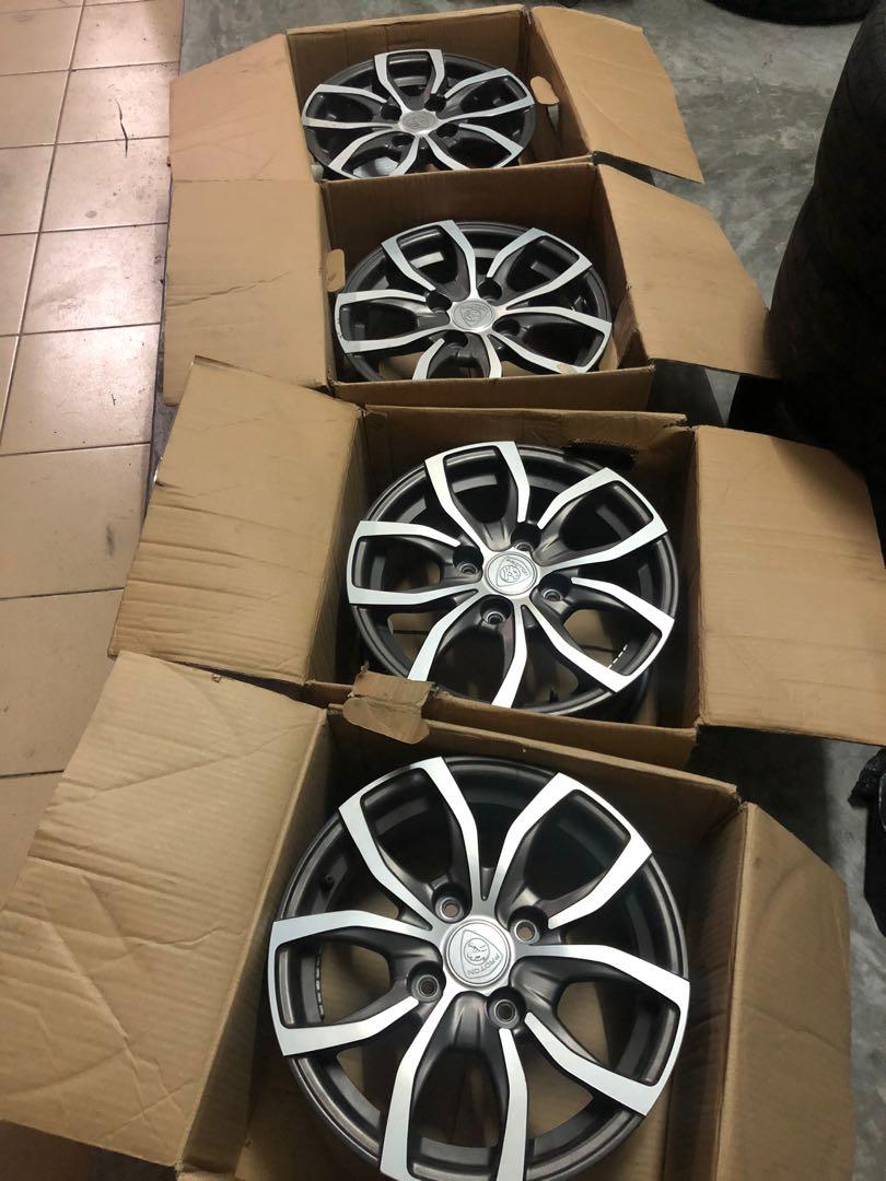 Rim original Iriz 15 inci, Auto Accessories on Carousell