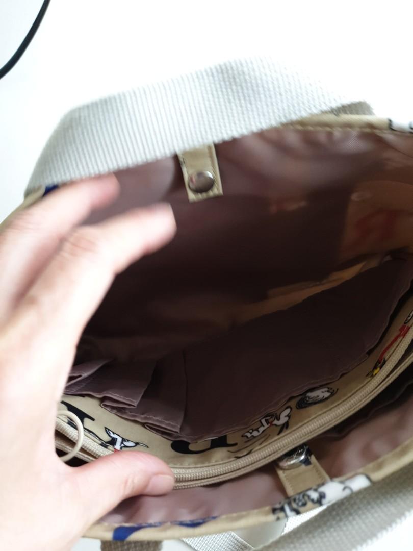 Rootote Snoopy Sling Bag with Adjustable Shoulder Strap, Women's Fashion, Bags & Wallets, Cross ...