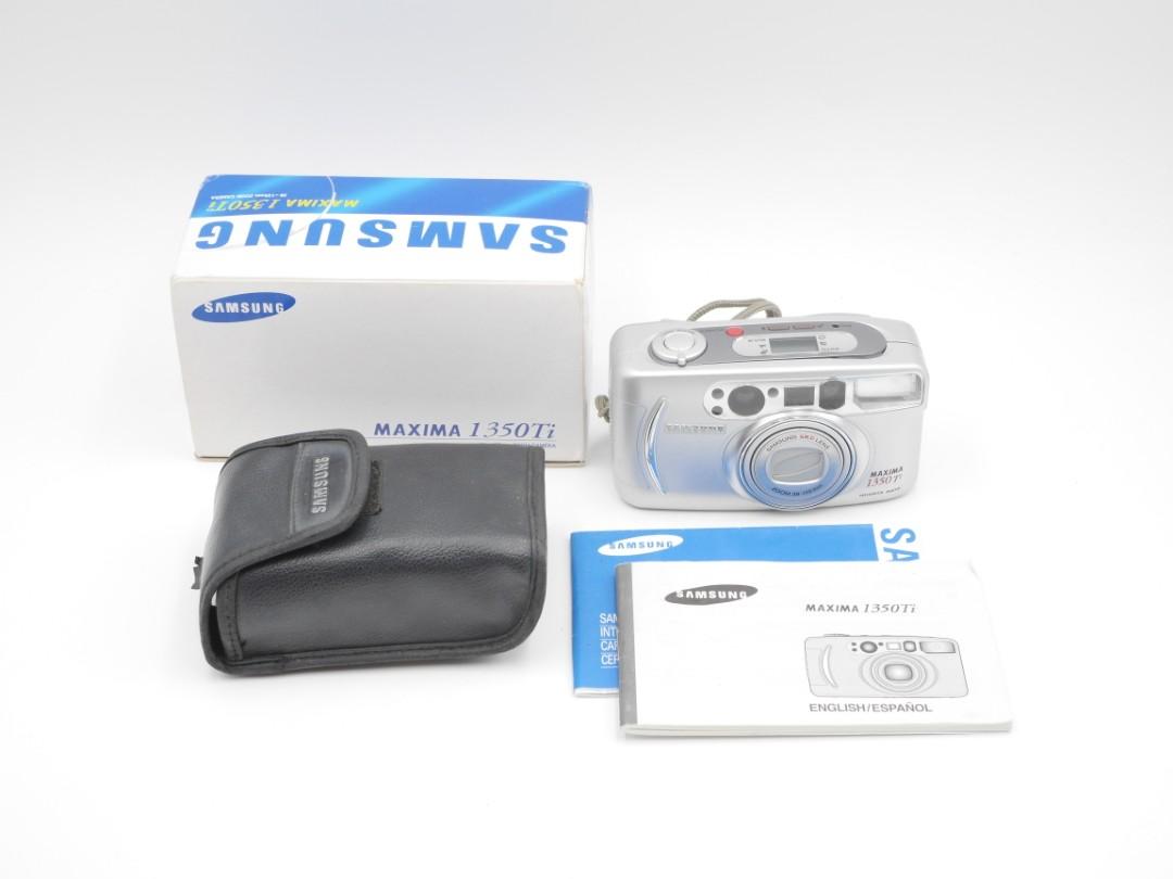 Samsung Maxima 1350 Ti Quartz Date 35mm Film Compact Camera ...