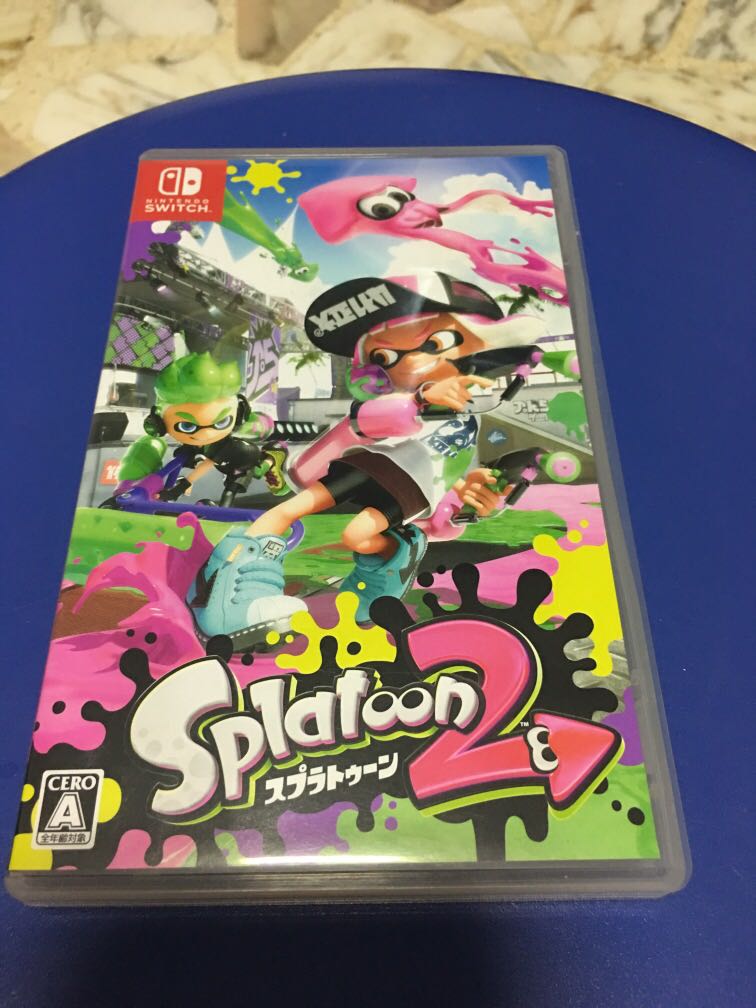 Splatoon 2 Japanese version, Video Gaming, Video Games, Nintendo on ...